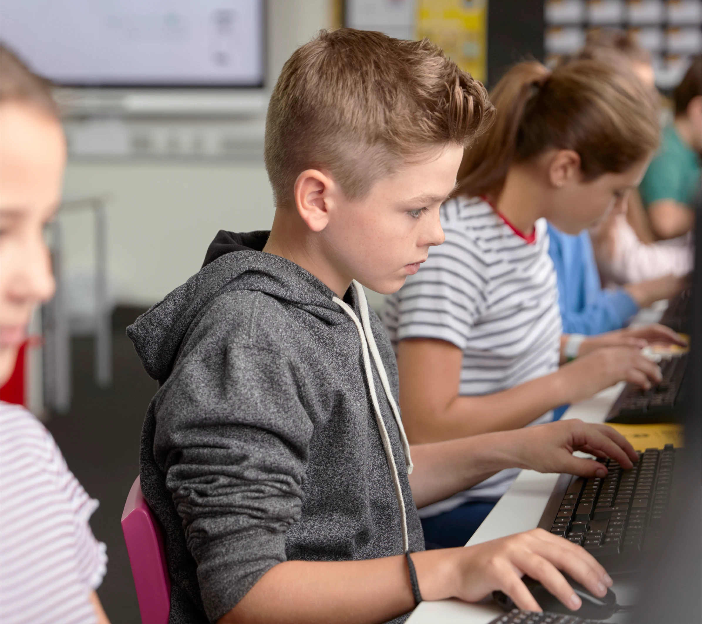 Blind leren typen ook goed voor taalvaardigheid - TypeMission